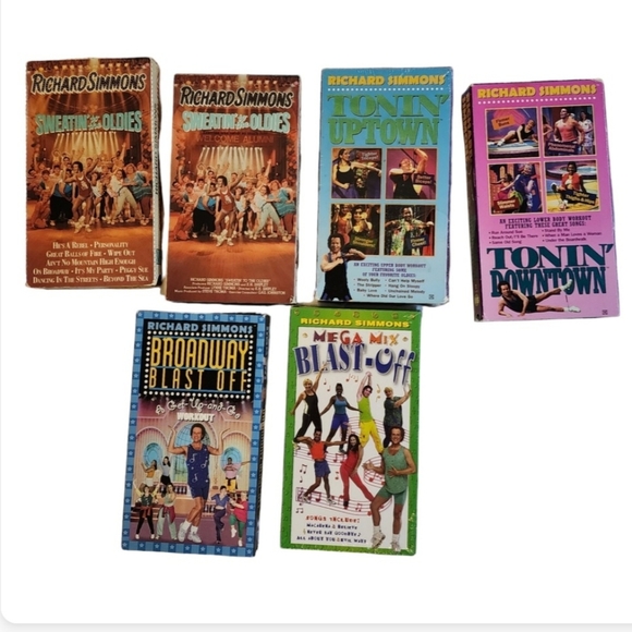 Richard Simmons | Other | Vintage Exercise Vhs Richard Simmons Sweatin ...